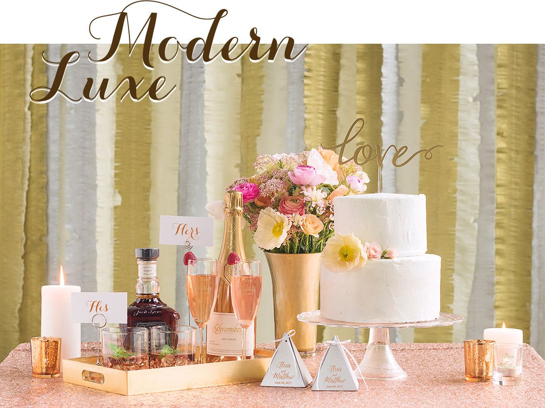 Modern Luxe Wedding Ideas - Bride & Bows